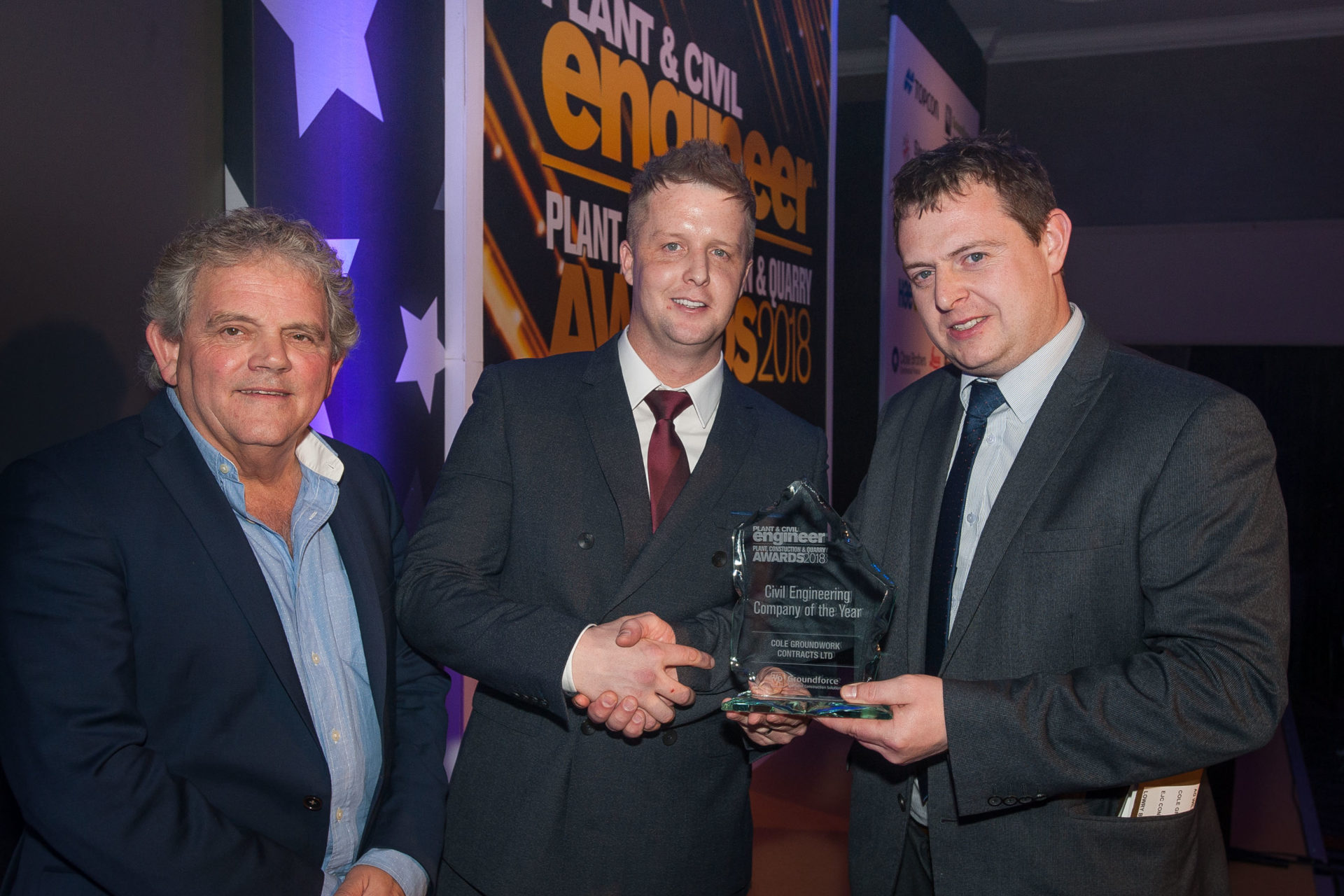 Adrian Logan, Conor Cole & Richard Dunn - Plant and Civil Engineering