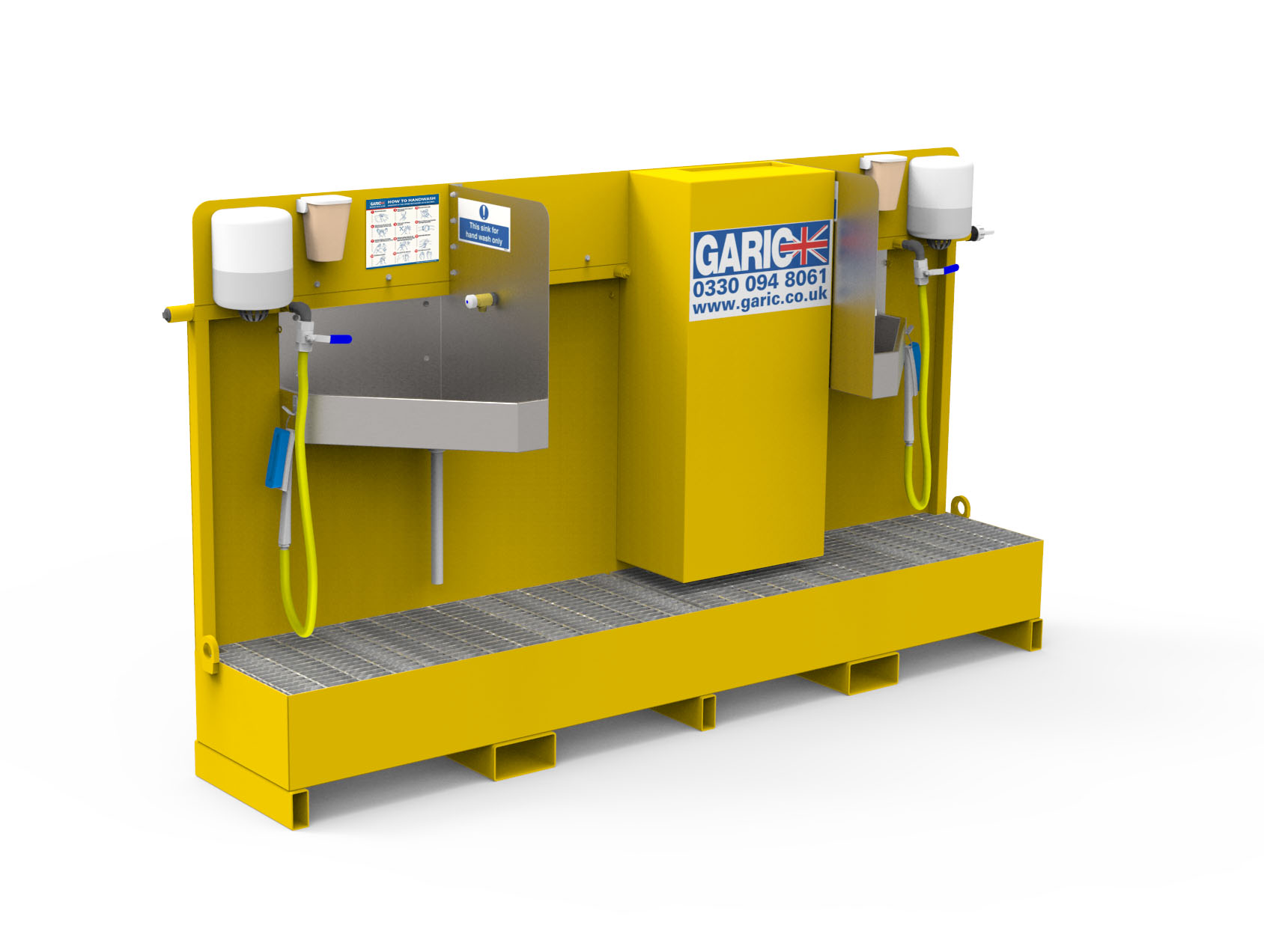 Garic’s wash stations keep employees & working environment clean