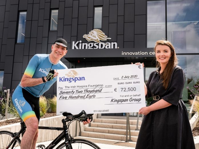 Kingspan raises €72,500 for Irish Hospice Foundation