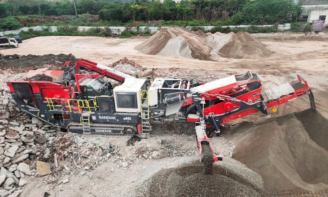 First Sandvik QI442 HS in China provides multifunctional solution