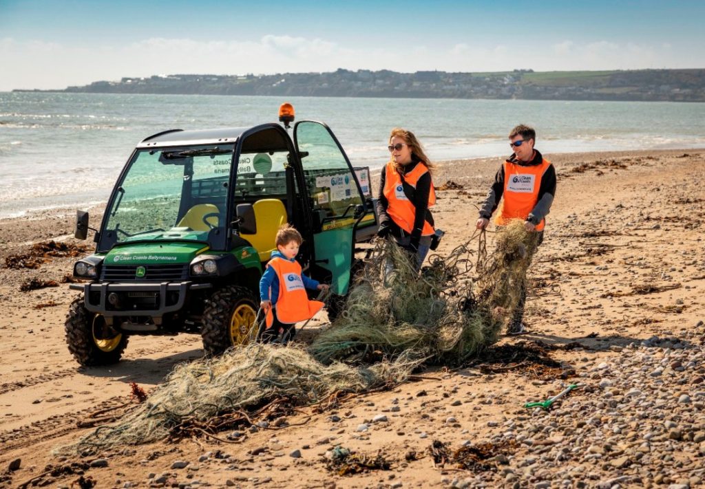 Clean Coasts Ballynamona deploys new Beach Cleaning Machine to the Coast