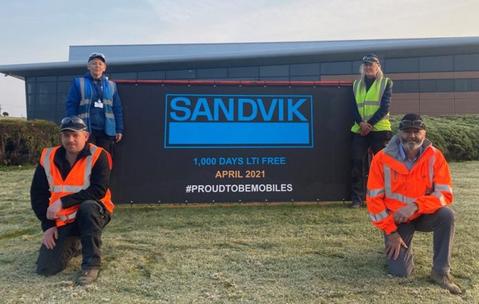Sandvik Mobile Crushers & Screens Reach Major Safety Milestone