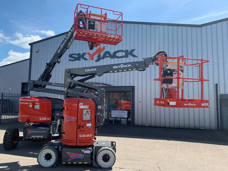Speedy Expands Powered Access Fleet With £3m Investment in Skyjacks