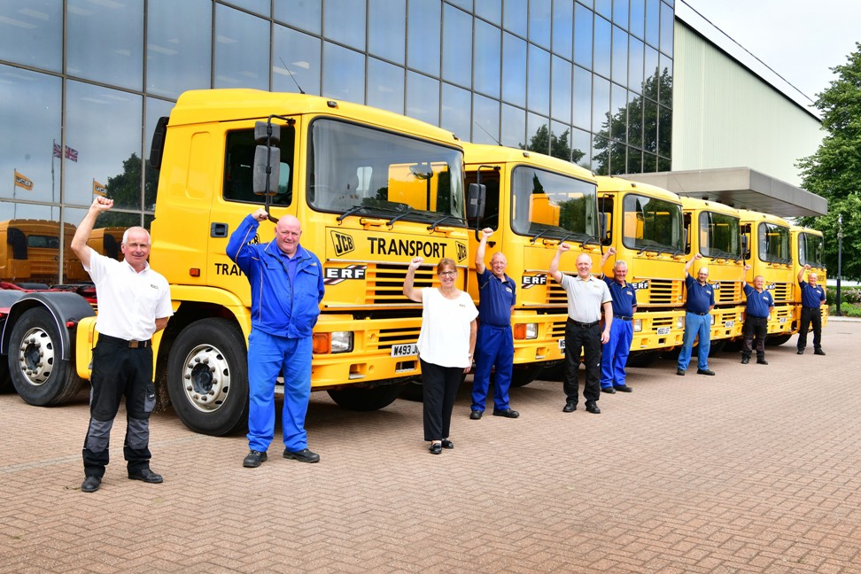 Farewell To JCB’S ERF Truck Fleet After 15 Million Miles