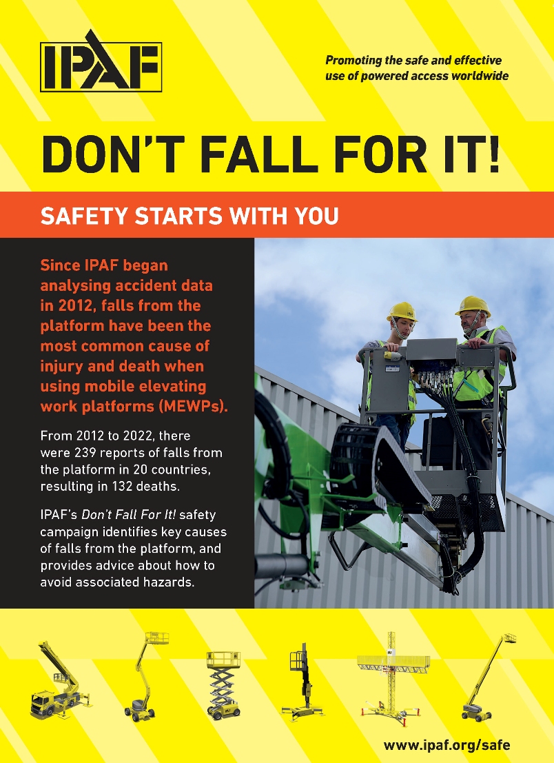 IPAF launches targeted safety campaign