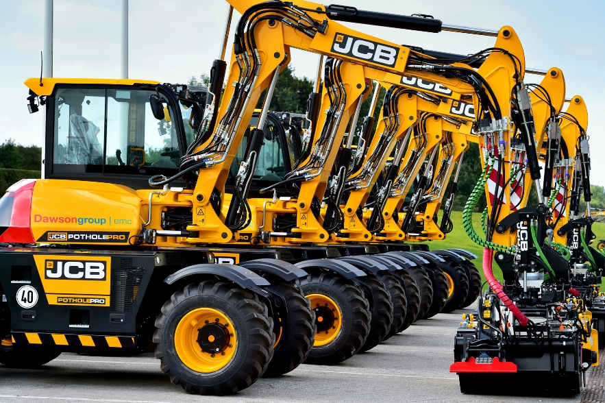 JCB Pothole Fixing Machines Snapped Up By Dawsongroup
