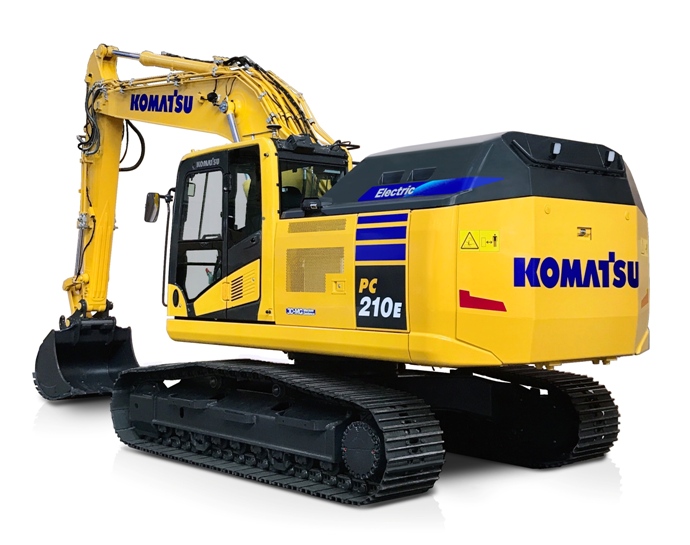 Komatsu Electric Hydraulic Excavator Revealed