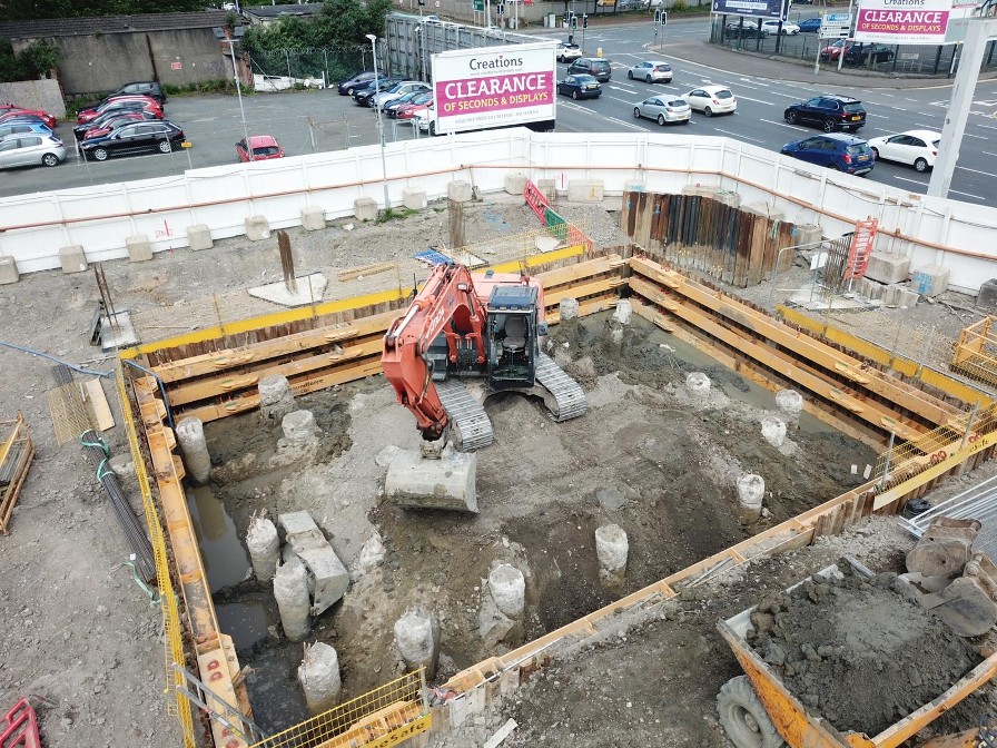 J & S McKee and Groundforce “dig deep” on Nelson Street