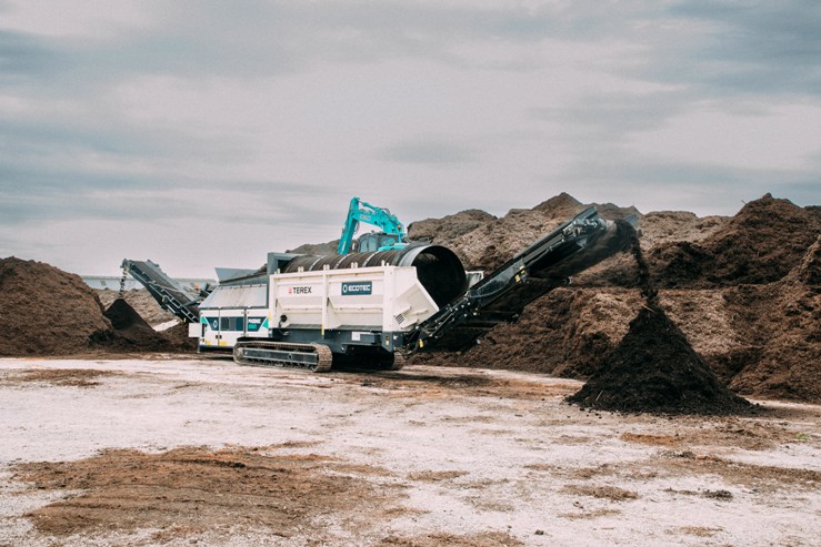 Superior Screening with Terex Ecotec’s New Phoenix 2100T Trommel Screen