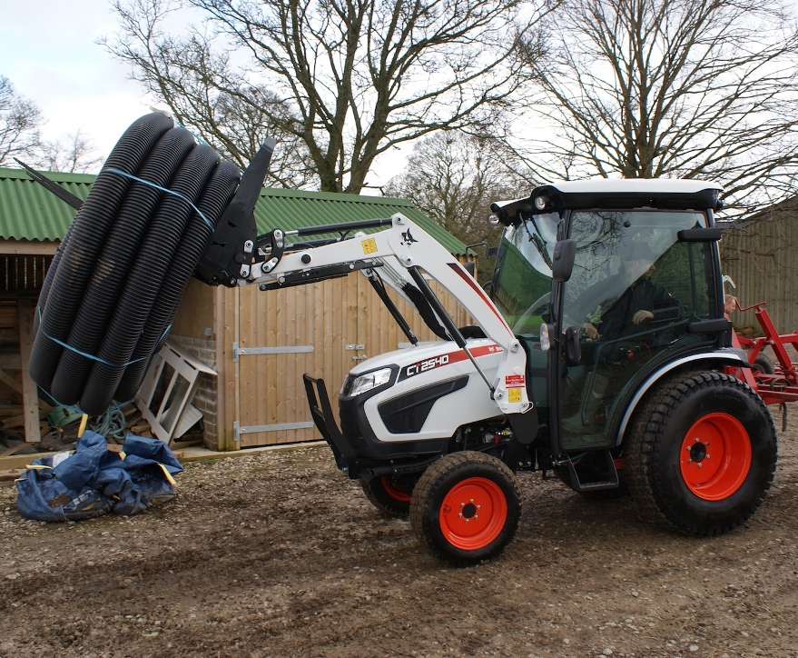 UK’s First Bobcat Compact Tractor Working Hard in Yorkshire