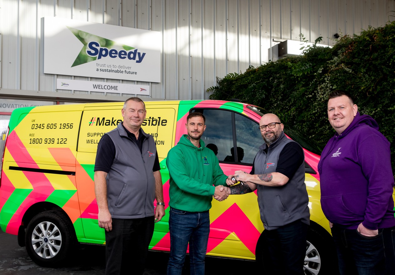 Speedy Hire supports Lighthouse Charity’s #MakeItVisible On Site Campaign