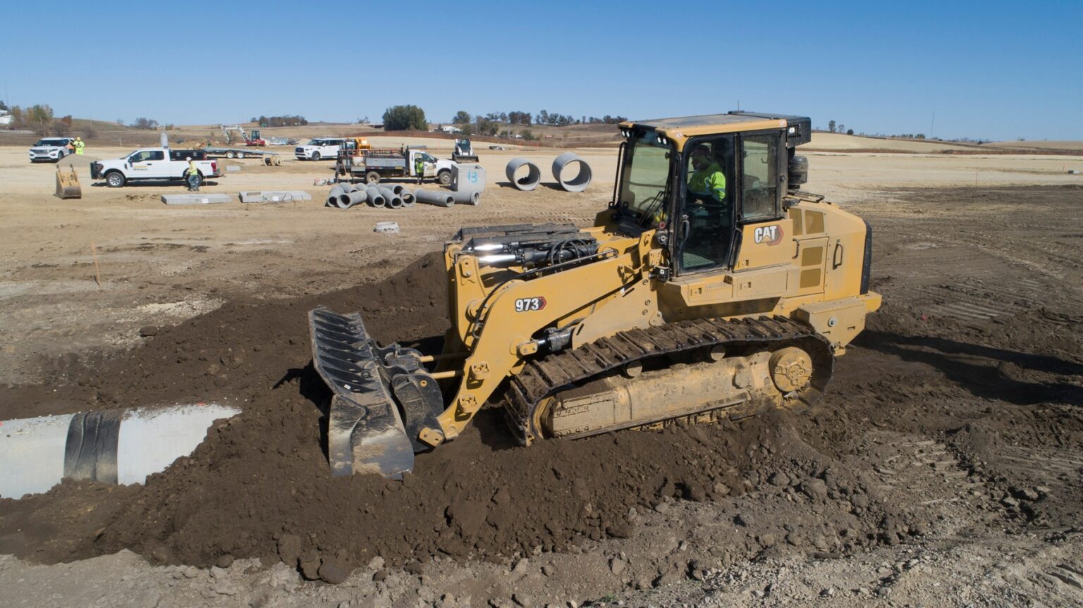 New 973 Rounds Out Updated Cat Track Loader Lineup