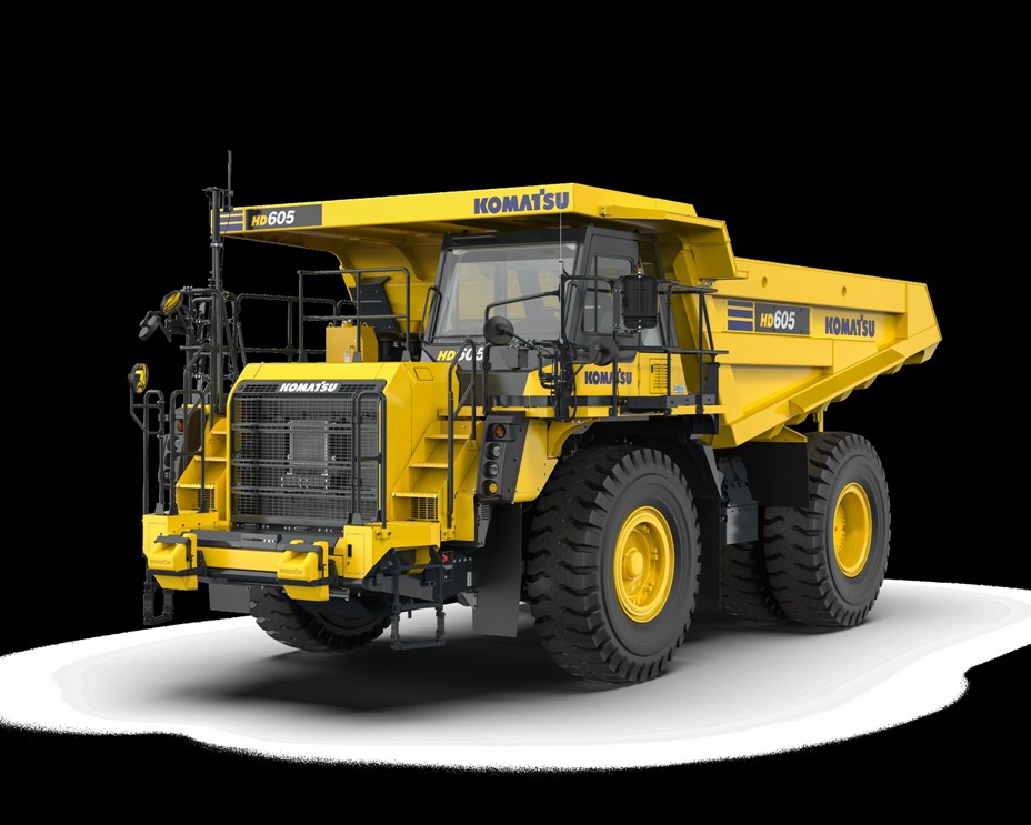 New Komatsu HD605-10 Rigid Dump Truck Announced