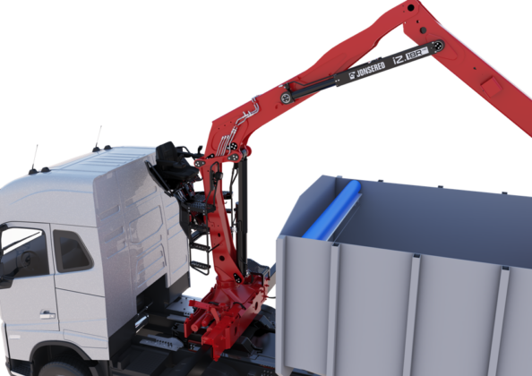 Hiab Launches its Latest Recycling Crane