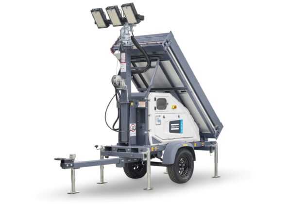 Second generation of Atlas Copco solar light towers