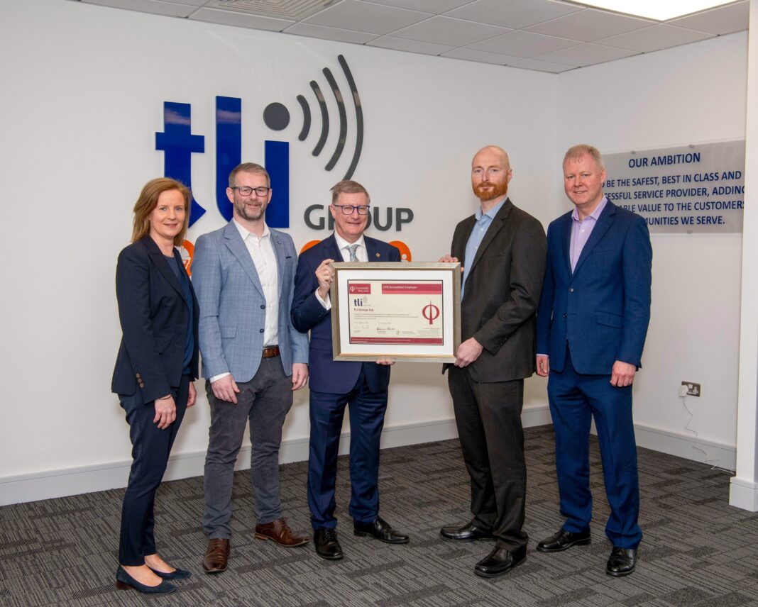 TLI Group Awarded Engineers Ireland’s CPD Accredited Employer Standard