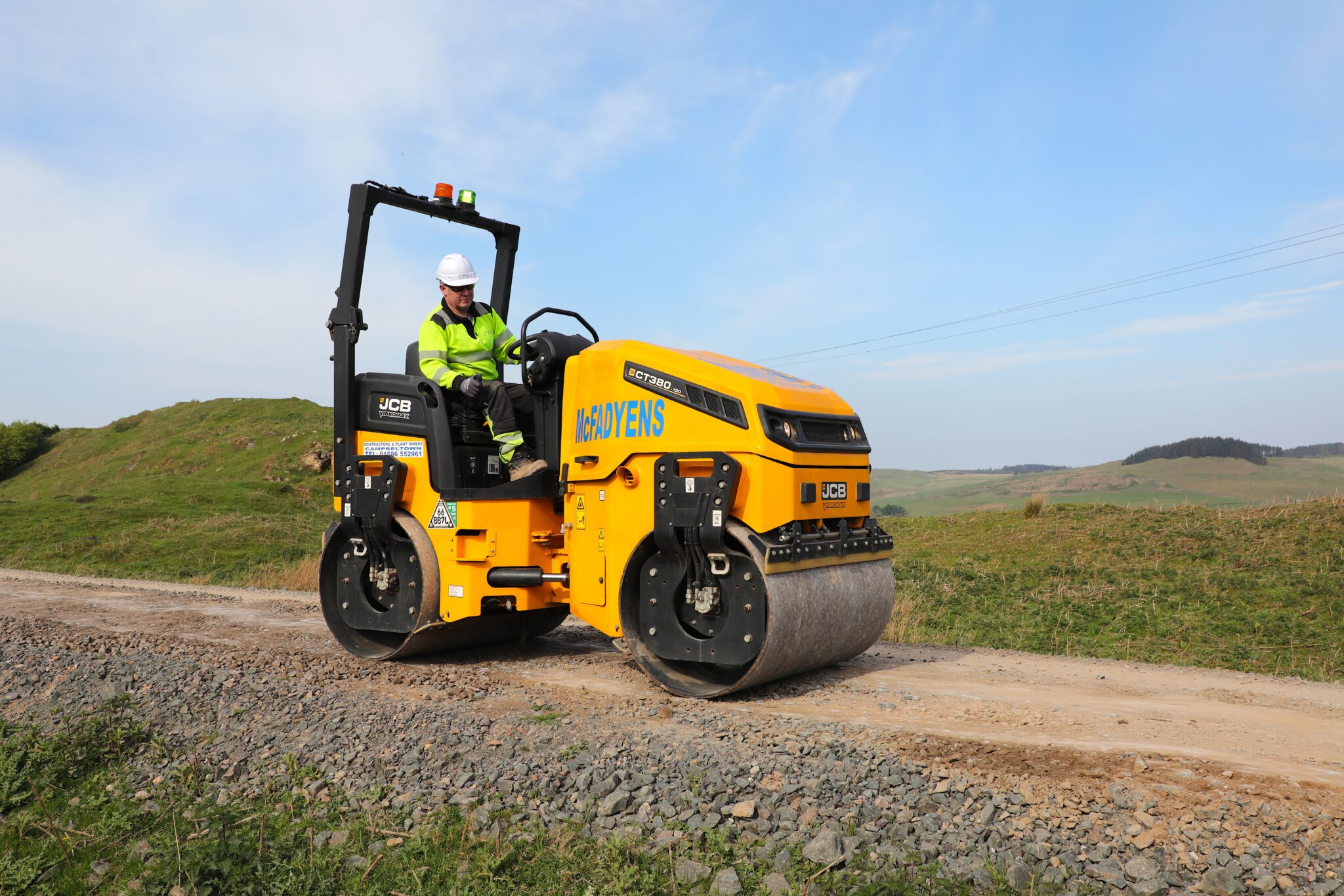 First JCB CT380-130 in Scotland Rolls into Action for McFadyens