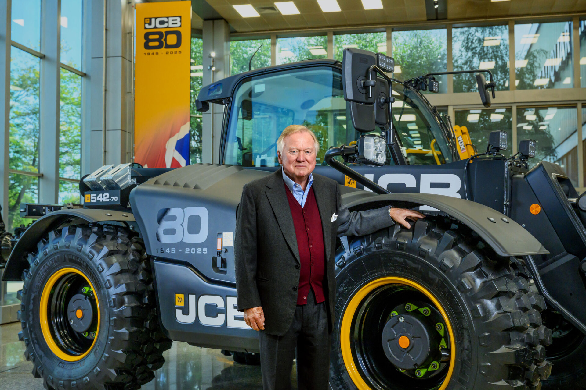 Extra Day off for 19,000 Employees as JCB Marks 80th Birthday