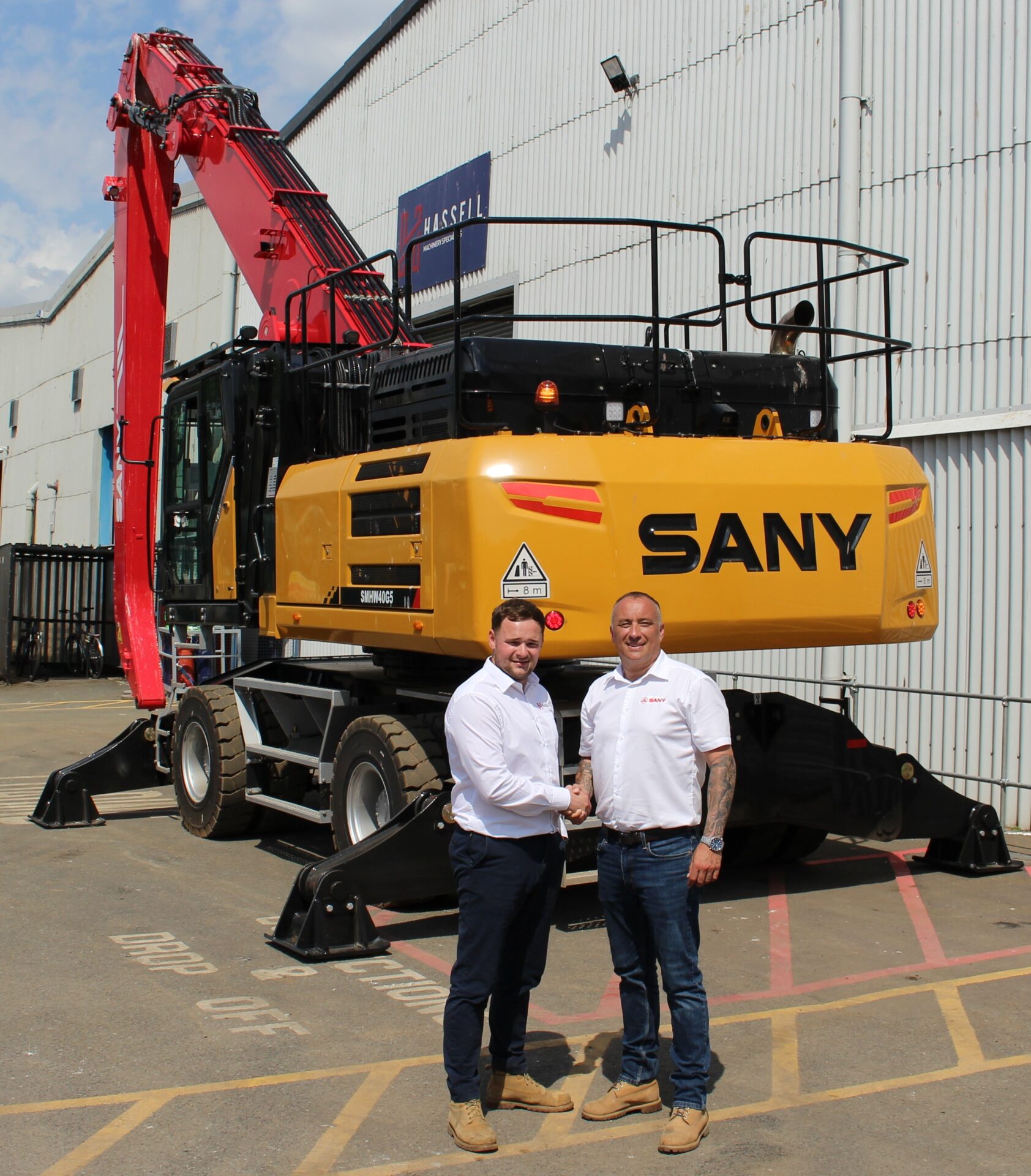 SANY UK Appoints E H Hassell & Son as Authorised Dealer for SANY ...
